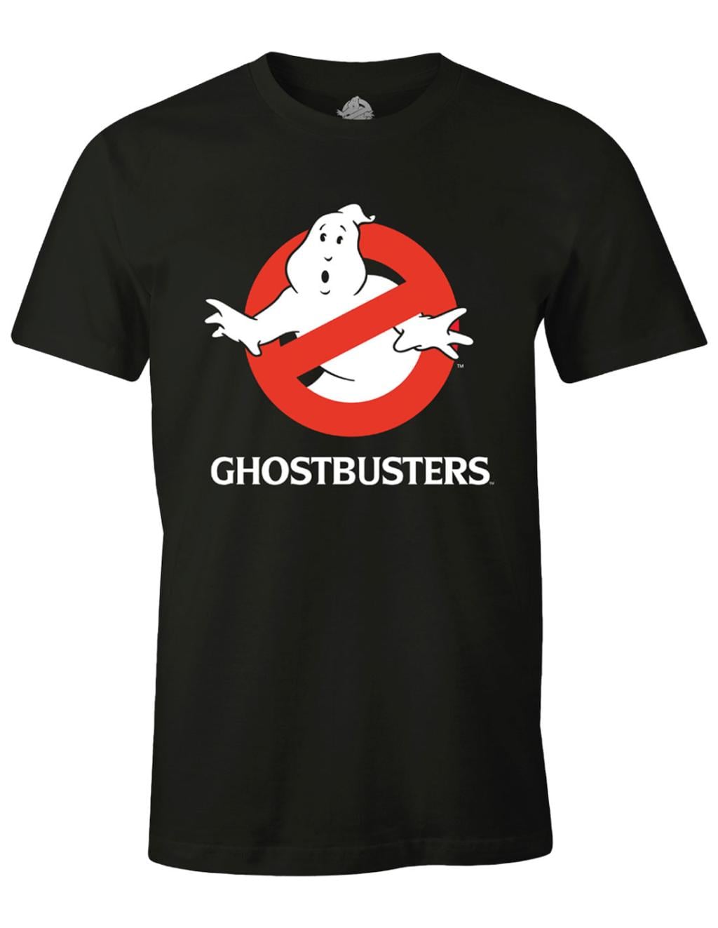 GHOSTBUSTERS - Logo - T-Shirt (XL) : ShopForGeek.com: T-Shirt Cotton ...