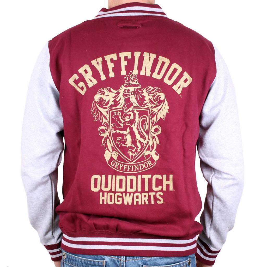 HARRY POTTER - Jacket Teddy Gryffindor (XL) : ShopForGeek.com: Jacke ...