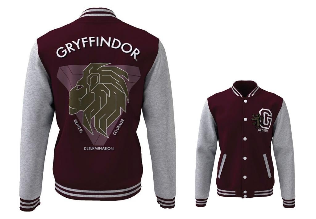 HARRY POTTER - Blouson Teddy Gryffindor Blazon (M) : ShopForGeek.com ...