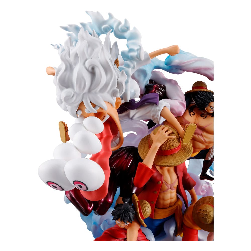 ONE PIECE - Logbox Re Birth Luffy Special -Statuette Petitrama DX 15cm ...