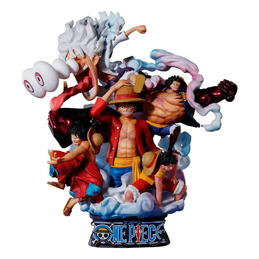 ONE PIECE - Logbox Re Birth Luffy Special - Statue Petitrama DX 15cm ...
