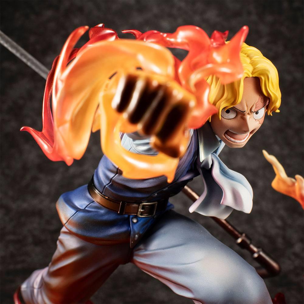 ONE PIECE - Sabo Fire Fist - Statuette PVC P.O.P. - 15cm : ShopForGeek ...