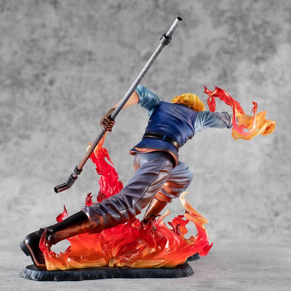 ONE PIECE - Sabo Fire Fist - Statuette PVC P.O.P. - 15cm : ShopForGeek ...