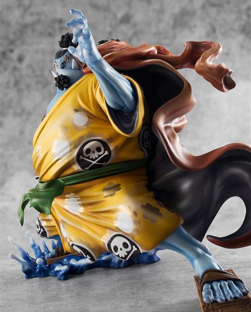ONE PIECE - Jinbe - Statue P.O.P SA-Maximum "Limited Reprint" 25cm ...