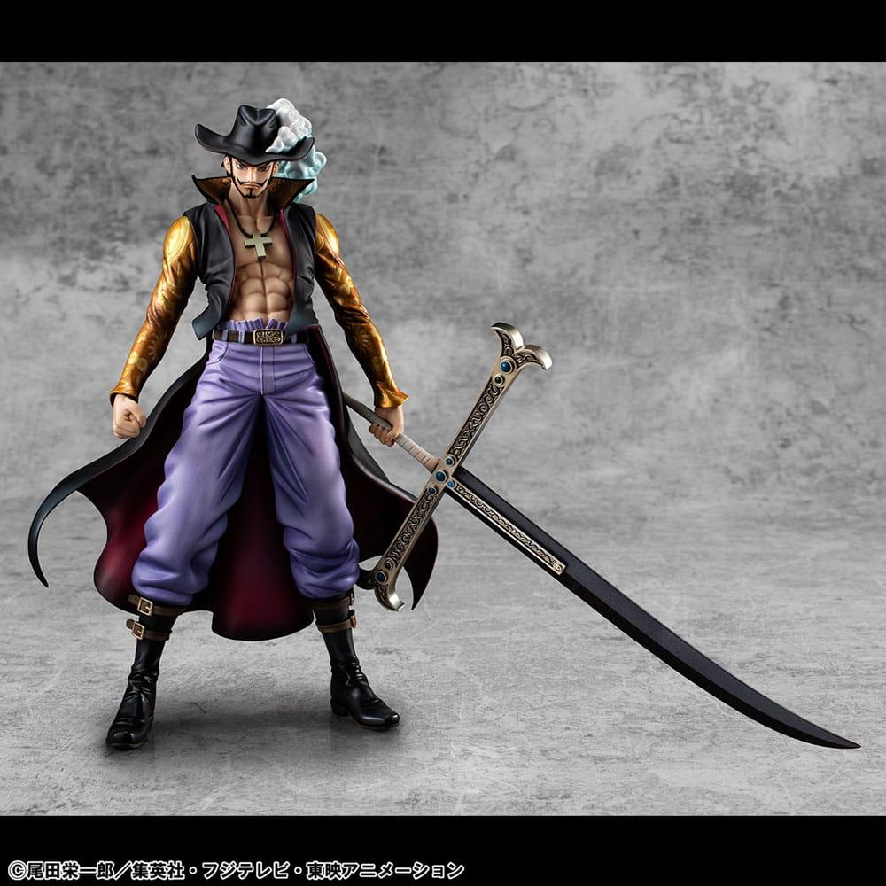 ONE PIECE - Mihawk "Ver. R" - Statue P.O.P. SA-MAXIMUM 29cm ...