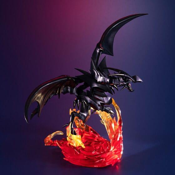 YU-GI-OH! - Dragon Noir Yeux Rouges -Statuette Monsters Chronicle 14cm ...