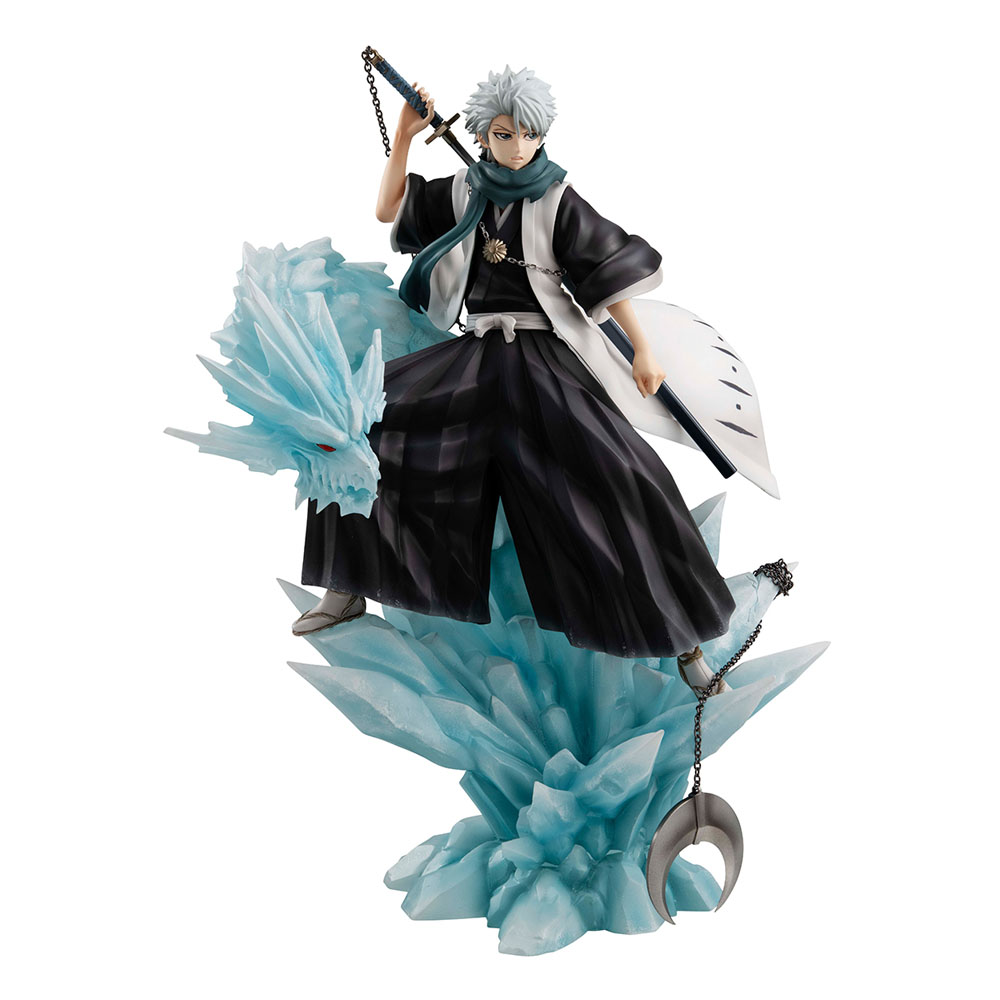 BLEACH THOUSAND-YEAR BLOOD WAR - Toshiro Hitsugaya -Statue G.E.M. 28cm ...