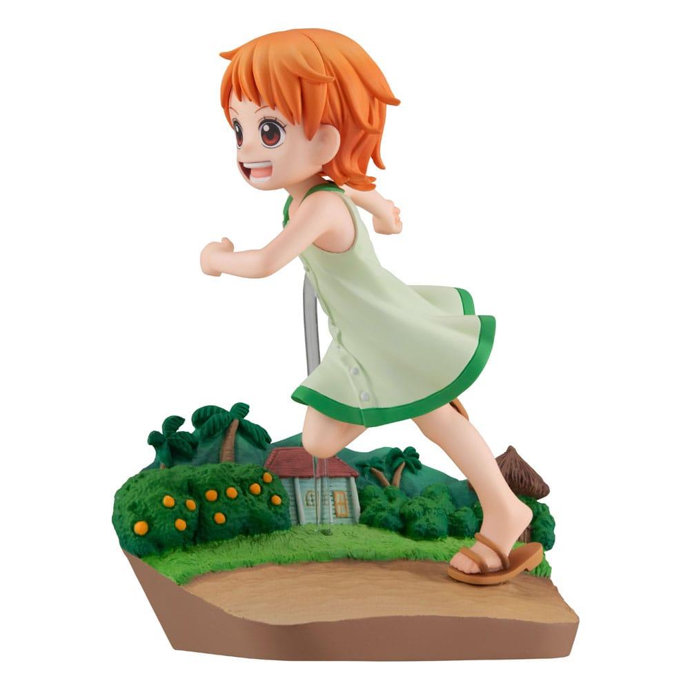 ONE PIECE - Nami "Run Run Run" - Statue G.E.M. 11cm : ShopForGeek.com ...