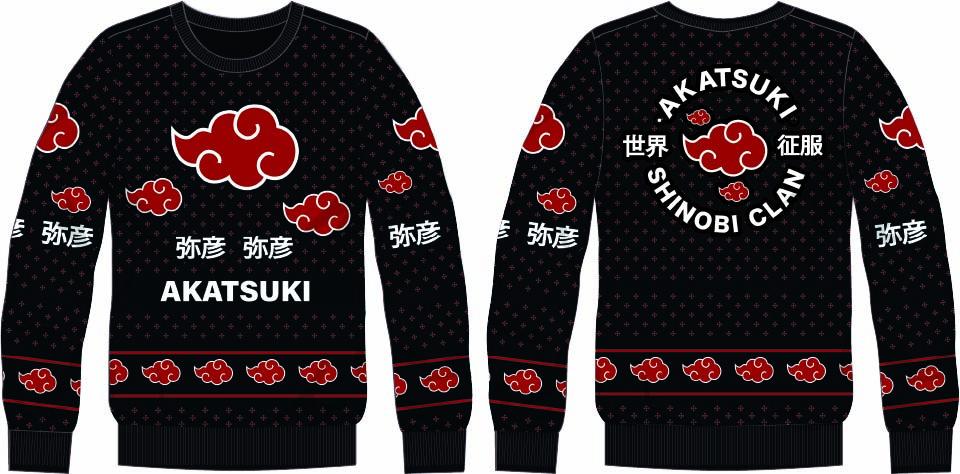 NARUTO - Akatsuki - Men Christmas Sweaters (XL) : ShopForGeek.com ...