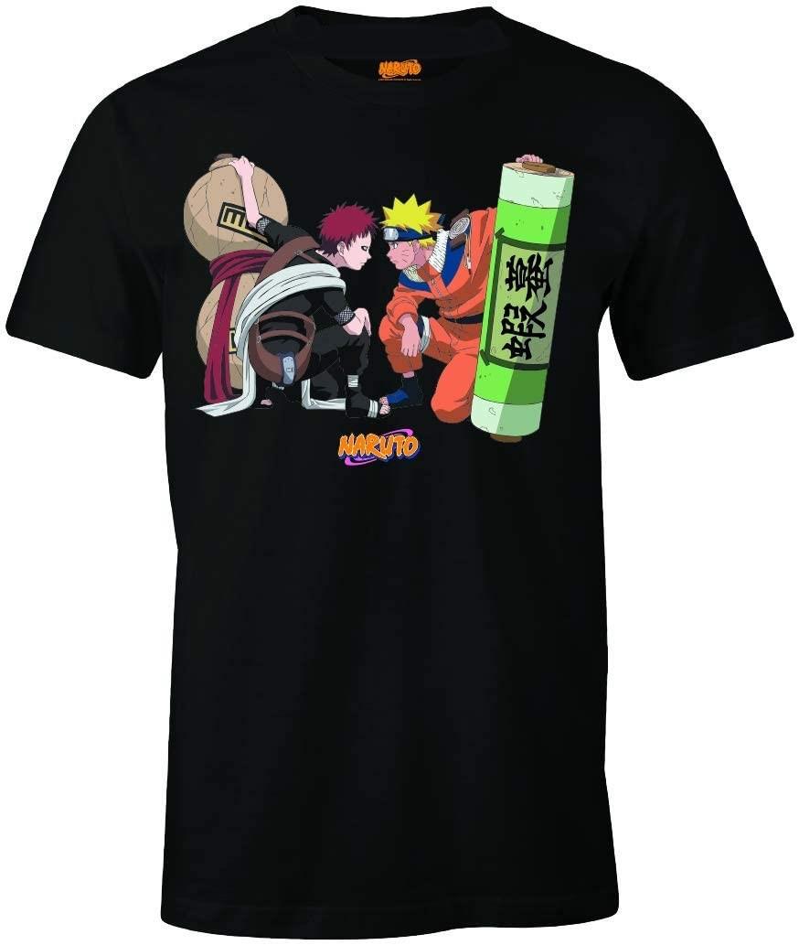 NARUTO - Gaara - T-Shirt homme BLACK (S) : ShopForGeek.com: T-Shirt ...