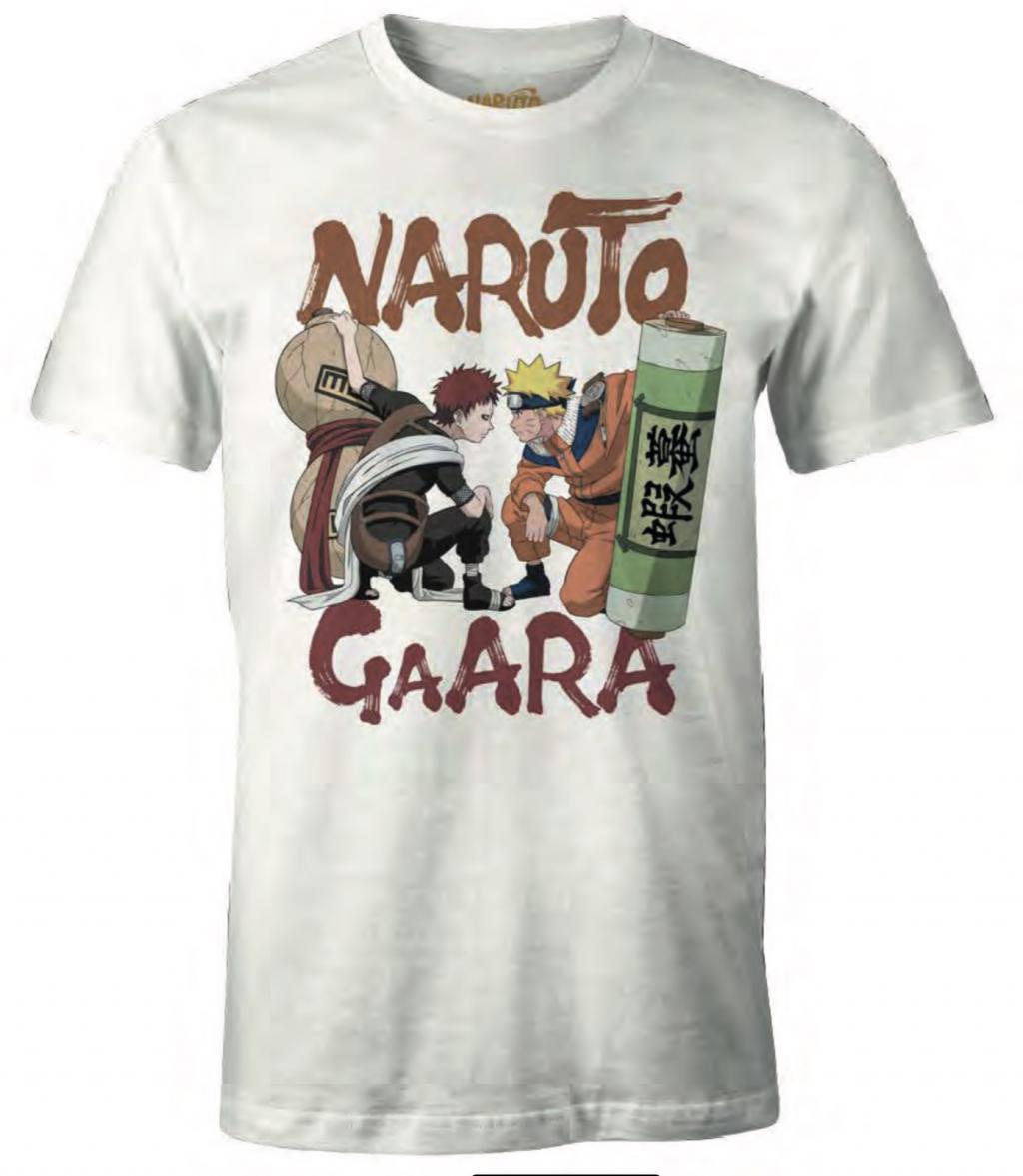 NARUTO - Gaara - Men T-Shirt WHITE (S) : ShopForGeek.com: T-Shirt ...