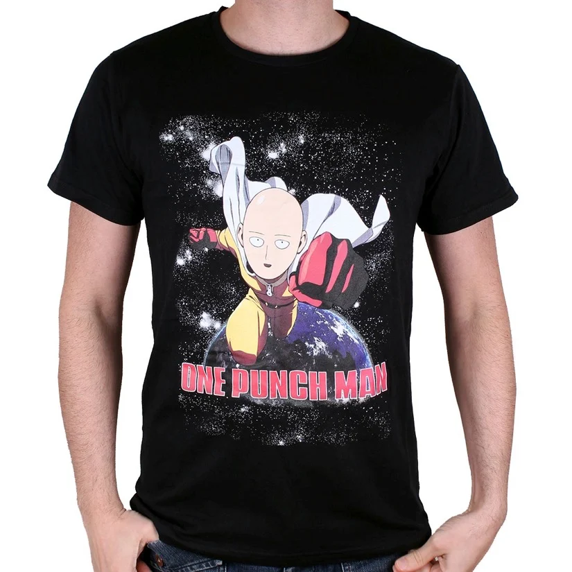 ONE PUNCH MAN - T-Shirt Saitama Punch Attack (S) : ShopForGeek.com: T ...