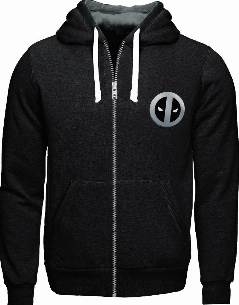 DEADPOOL - MARVEL - Sweat Black/Grey Deadpool 91 (M) : ShopForGeek.com ...