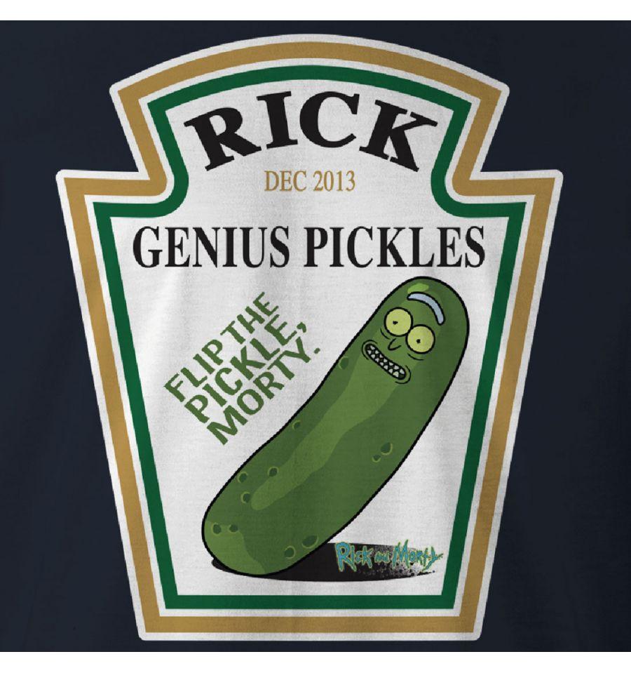 RICK & MORTY - T-Shirt Genius Pickles (L) : ShopForGeek.com: T-Shirt ...