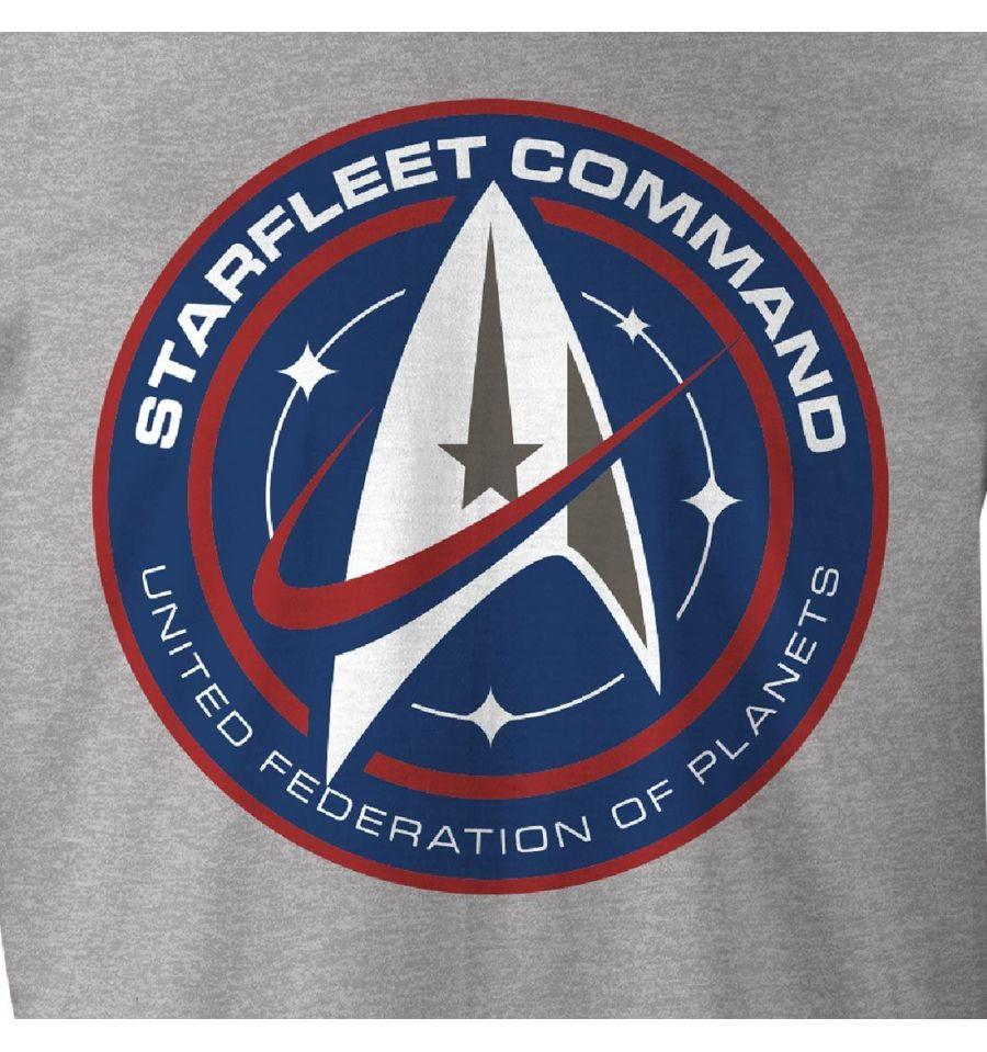 STAR TREK - T-Shirt Starfleet Command (S) : ShopForGeek.com: T-Shirt ...