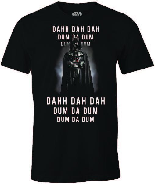 STAR WARS - T-Shirt Dahh Dah Dah Dum Da Dum (L) : ShopForGeek.com: T ...