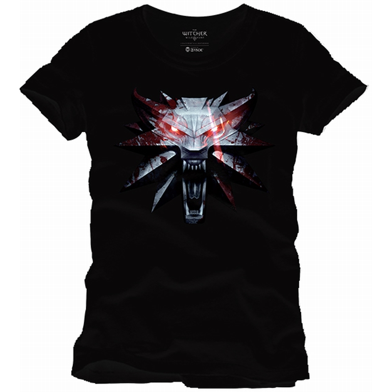 THE WITCHER - T-Shirt Medaillon (S) : ShopForGeek.com: T-Shirt Cotton ...