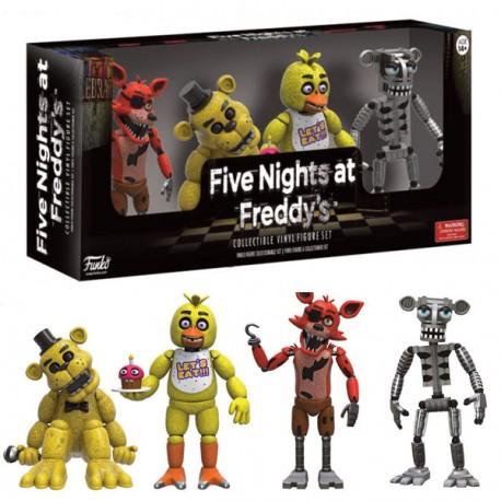FIVE NIGHTS AT FREDDY'S - Minifigures 4-Pack Set 1 - 5Cm : ShopForGeek ...