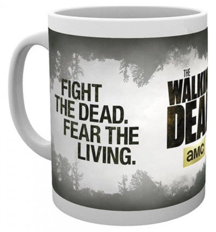 THE WALKING DEAD - Mug - 300 ml - Fight The Dead : ShopForGeek.com: Mug ...