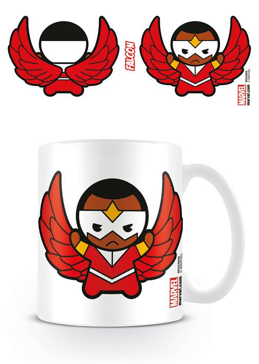 MARVEL - Mug - 315 ml - Kawaii Falcon : ShopForGeek.com: Mug Pyramid Marvel