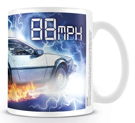 BACK TO THE FUTURE - Mug - 300 ml - 88MPH : ShopForGeek.com: Taza ...