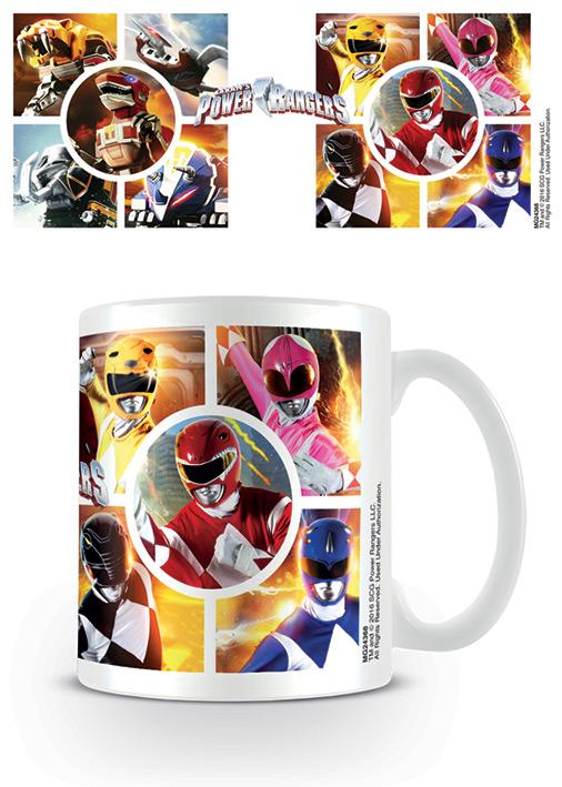POWER RANGERS - Mug - 300 ml - Rangers & Zords : ShopForGeek.com: Mug ...