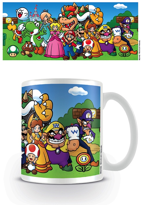 NINTENDO - Mug - 300 ml - Super Mario Characters : ShopForGeek.com: Mug ...