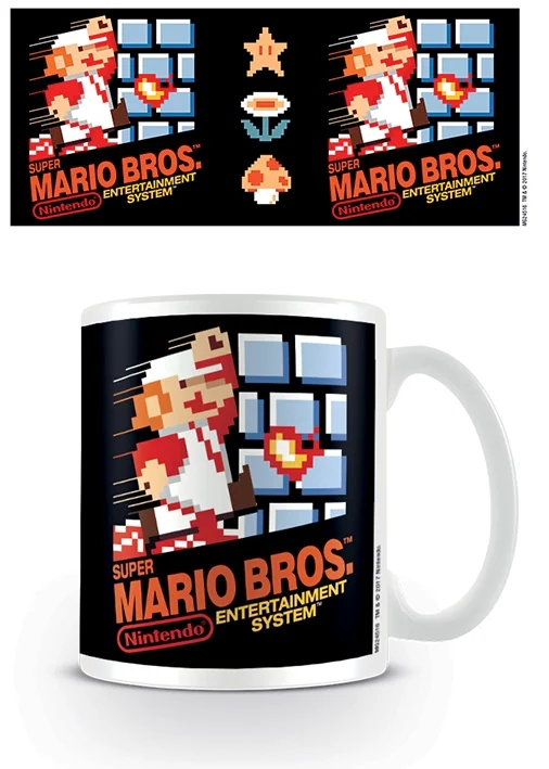 NINTENDO - Mug - 300 ml - Super Mario NES Cover : ShopForGeek.com: Mug ...