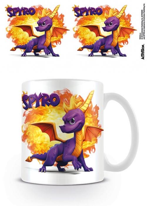 SPYRO - Mug - 315 ml - Sick Burn : ShopForGeek.com: Mug Pyramid Spyro