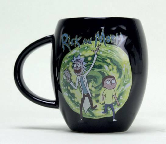 RICK & MORTY - Oval Mug 475 ml - Portal : ShopForGeek.com: Mug GB Eye ...