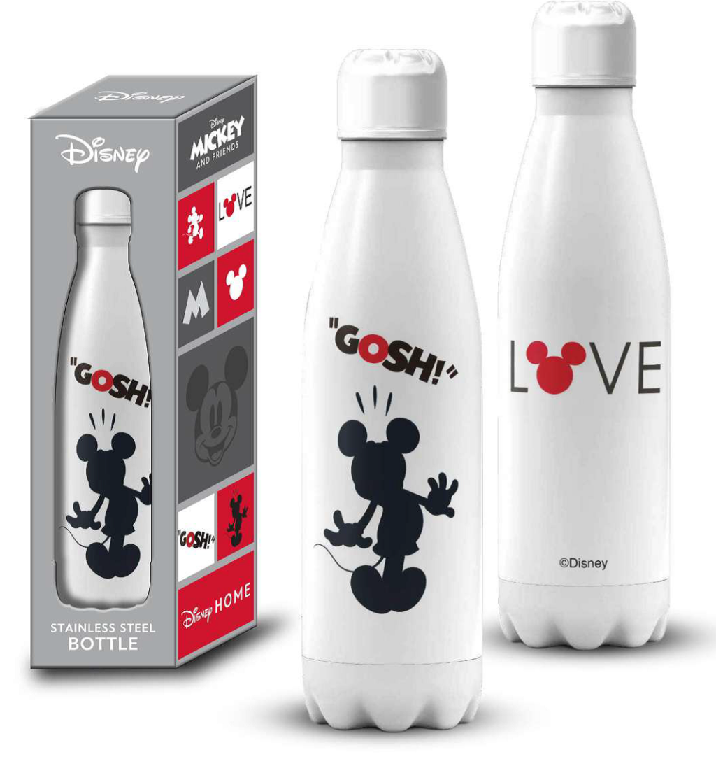 MICKEY - Aluminum Bottle - 600 ml : ShopForGeek.com: Bottle Character ...