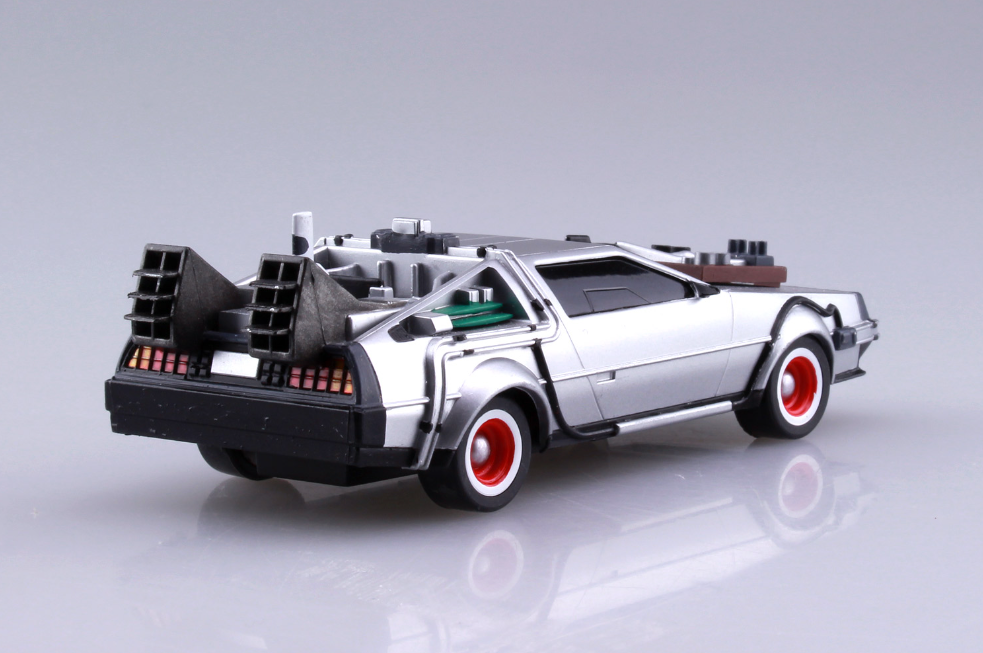 RETOUR VERS LES FUTUR 3 - Delorean - Model Kit 1/43 10cm : ShopForGeek ...