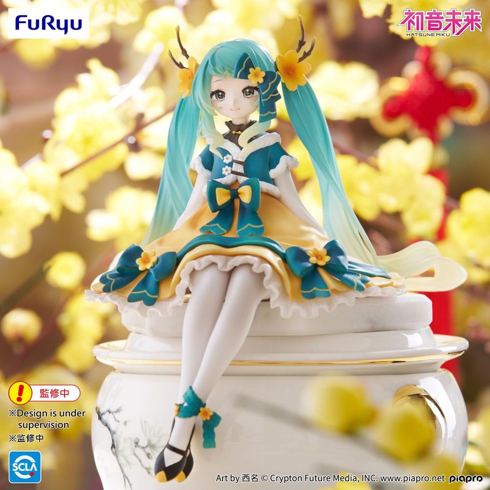 HATSUNE MIKU - Hatsune Miku Chinese New Year Ver - Statue 14cm ...