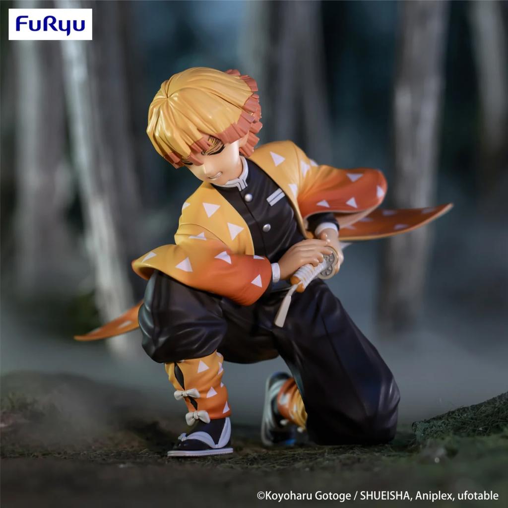 DEMON SLAYER - Agatsuma Zenitsu - Statue 10cm : ShopForGeek.com ...