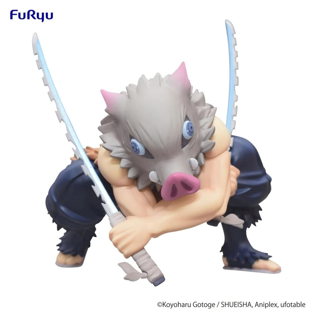 DEMON SLAYER - Hashibira Inosuke - Statue 10cm : ShopForGeek.com ...
