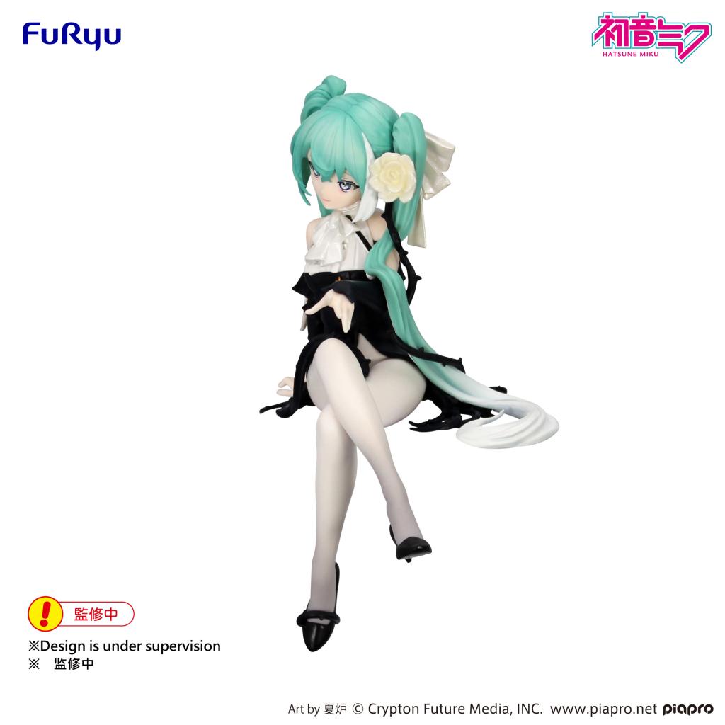 HATSUNE MIKU - Flower Fairy White Rose - Statue Noodle Stopper 14cm ...