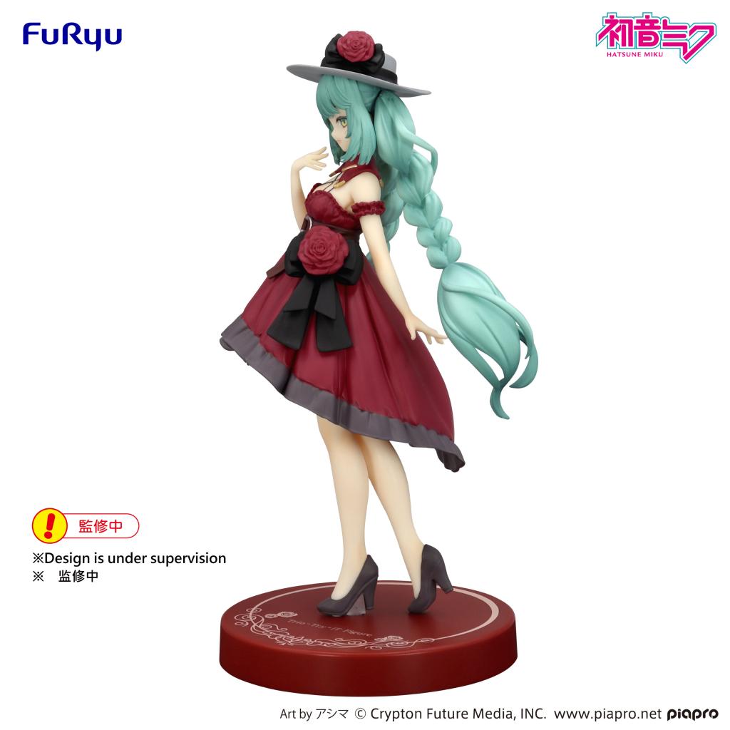 HATSUNE MIKU - Miku "Outing Dress Red" - Statue Trio-Try-It 19cm ...