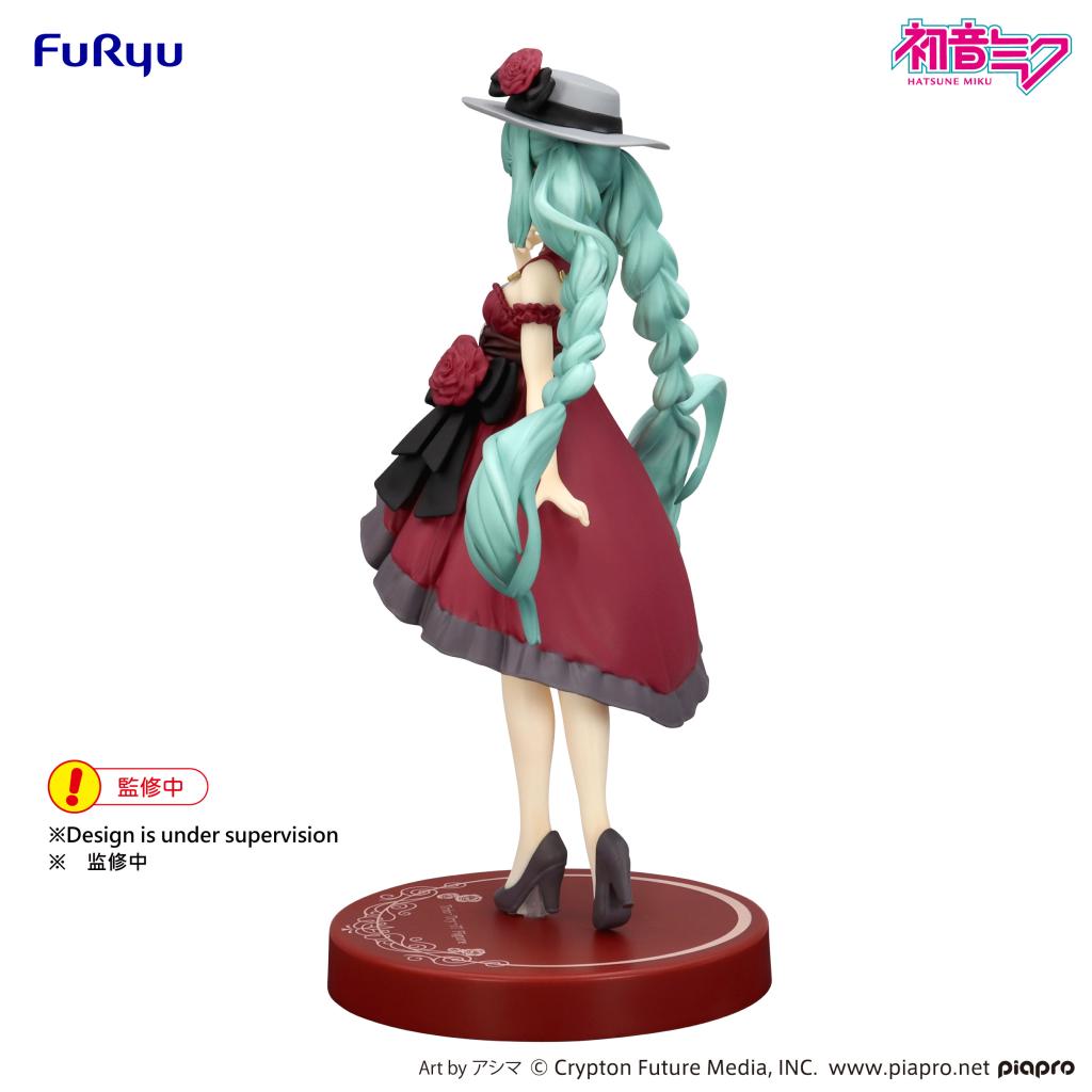 HATSUNE MIKU - Miku "Outing Dress Red" - Statue Trio-Try-It 19cm ...