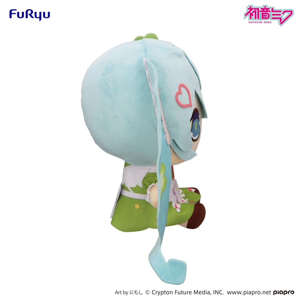 HATSUNE MIKU KYURUMARU - Clover - Big Plush Toy 26cm : ShopForGeek.com ...