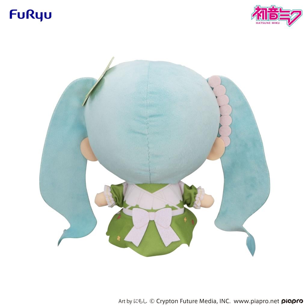 HATSUNE MIKU KYURUMARU - Clover - Big Plush Toy 26cm : ShopForGeek.com ...