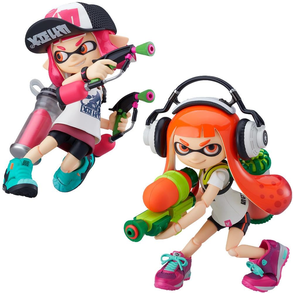 SPLATOON - Splatoon Girl "DX Version" - Figure Figma 10cm : ShopForGeek ...