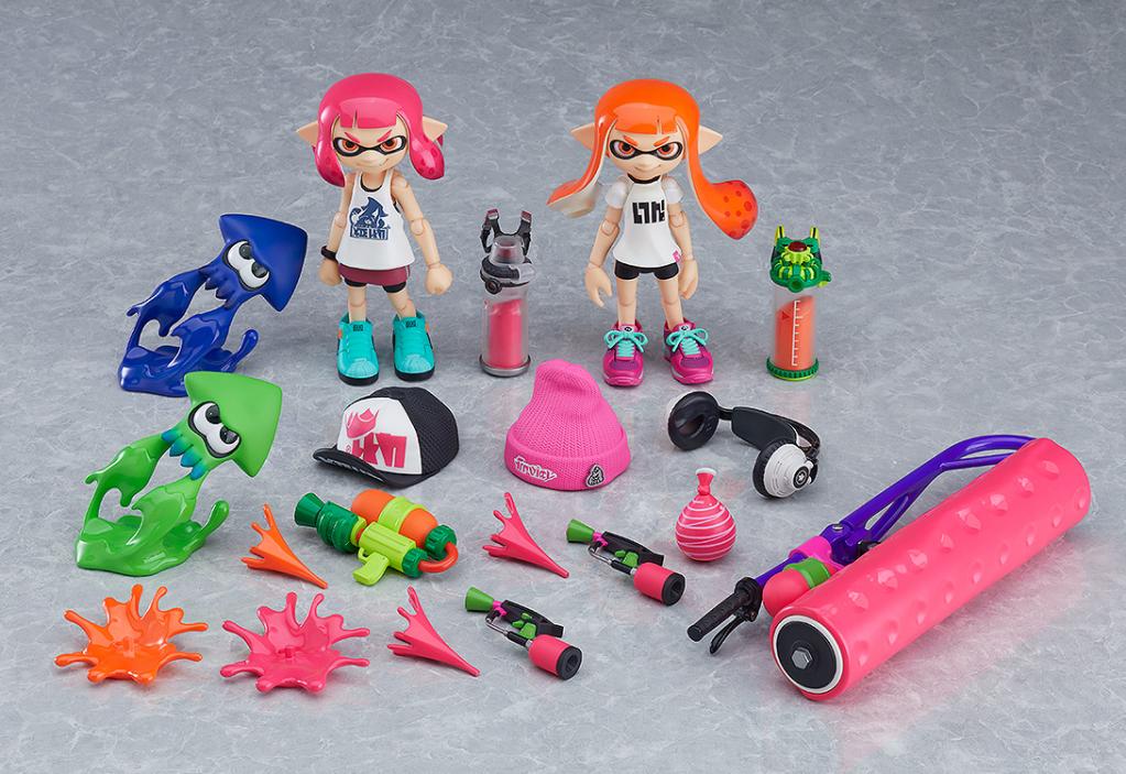 SPLATOON - Splatoon Girl "DX Version" - Figure Figma 10cm : ShopForGeek ...