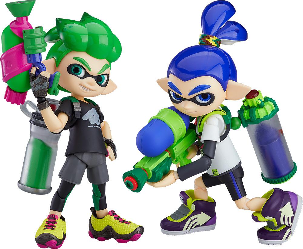 SPLATOON - Splatoon Boy "DX Version" - Figure Figma 10cm : ShopForGeek ...