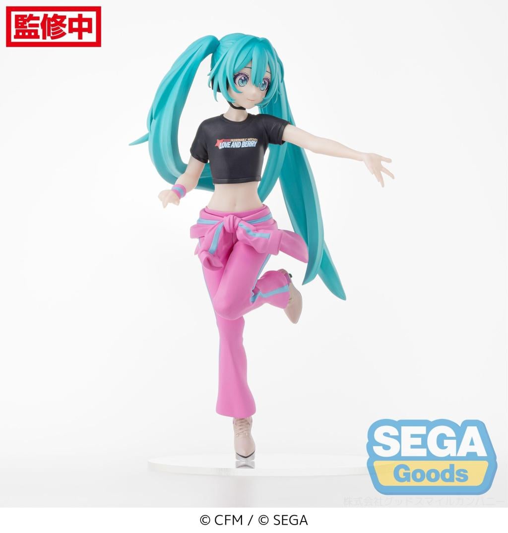 HATSUNE MIKU - Berry costume - Statue Desktop x Decorate 17cm ...
