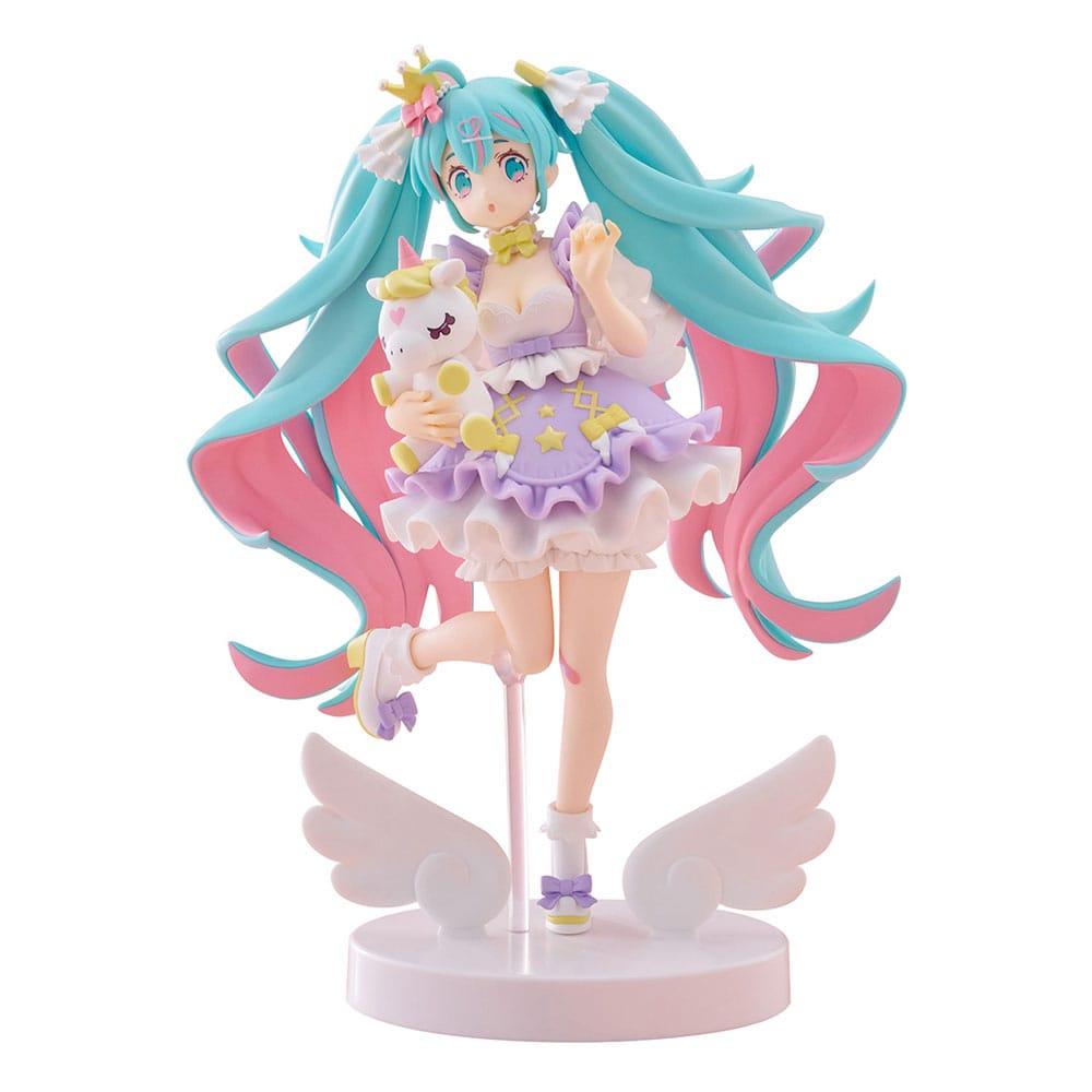 HATSUNE MIKU - Yumekawa Lavender - Statue Tenitol 21cm : ShopForGeek ...