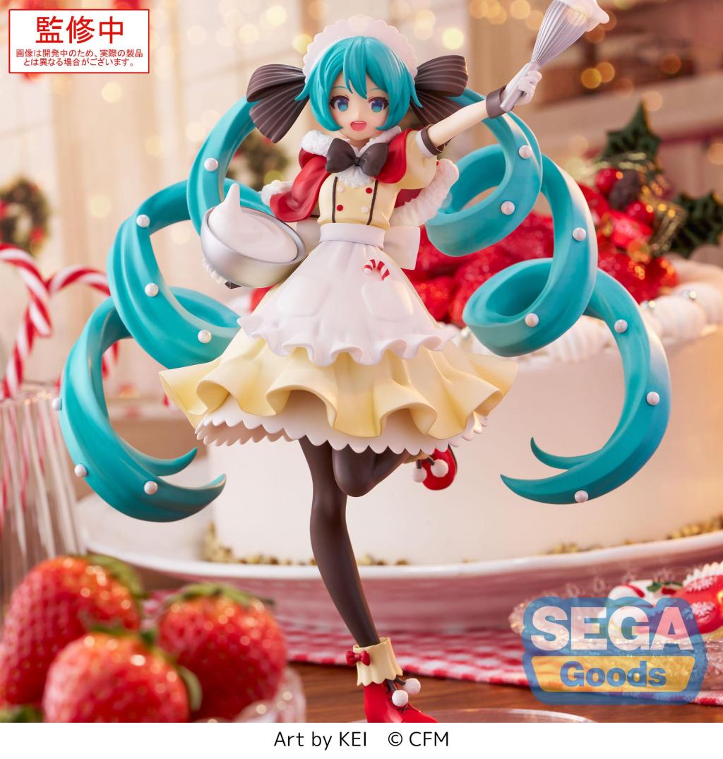 HATSUNE MIKU - Hatsune Miku "Christmas 2025" - Figurine Luminasta 20cm ...