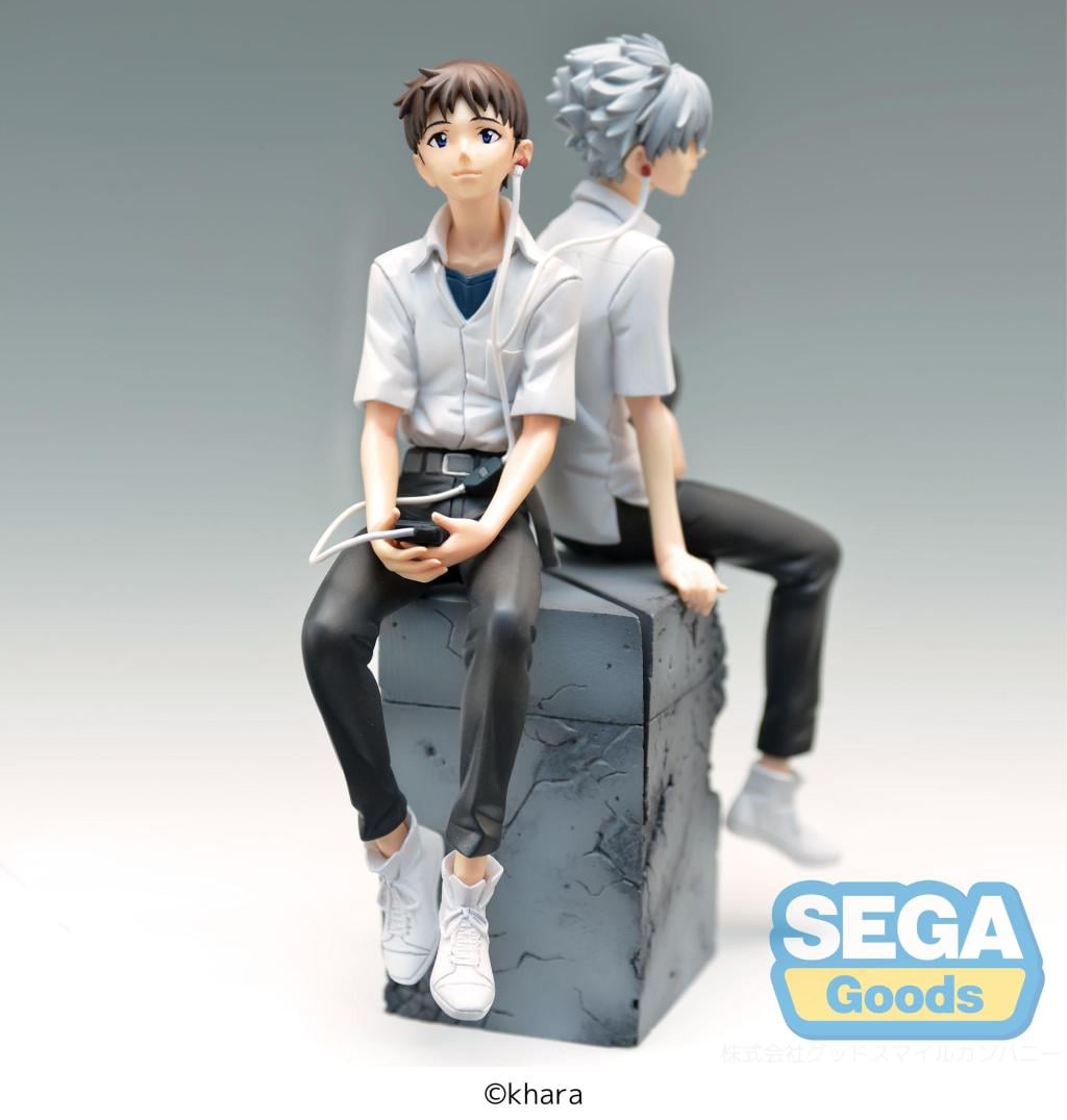 EVANGELION - Shinji & Kaworu "Shinji Version" - Figure Vignetteum 17cm ...