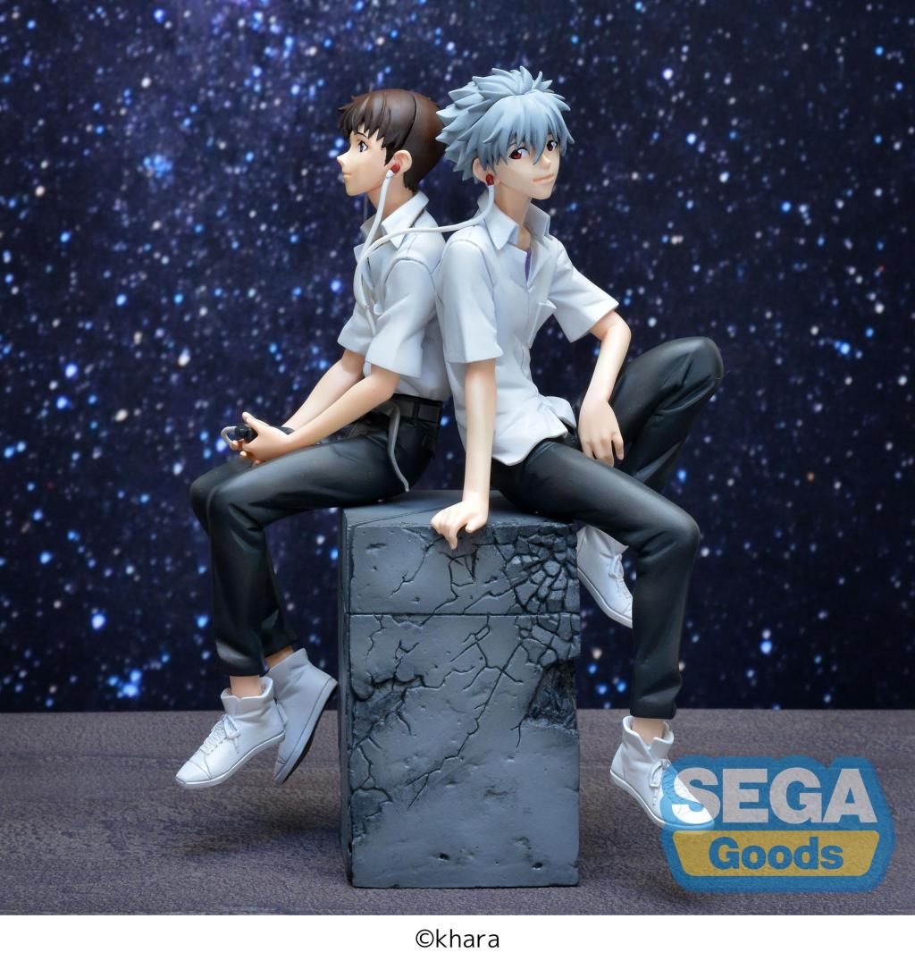 EVANGELION - Shinji & Kaworu "Shinji Version" - Figure Vignetteum 17cm ...