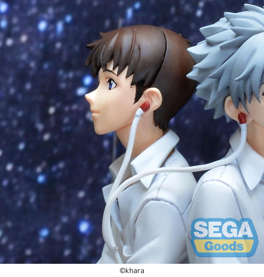 EVANGELION - Shinji & Kaworu "Shinji Version" - Figure Vignetteum 17cm ...