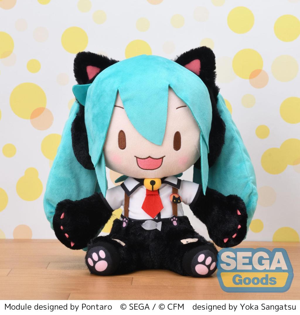 HATSUNE MIKU - Miku Kitty Cat - Plush 30cm : ShopForGeek.com: Felpa ...